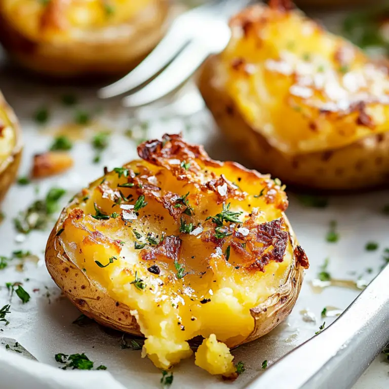 Crispy Smashed Potatoes